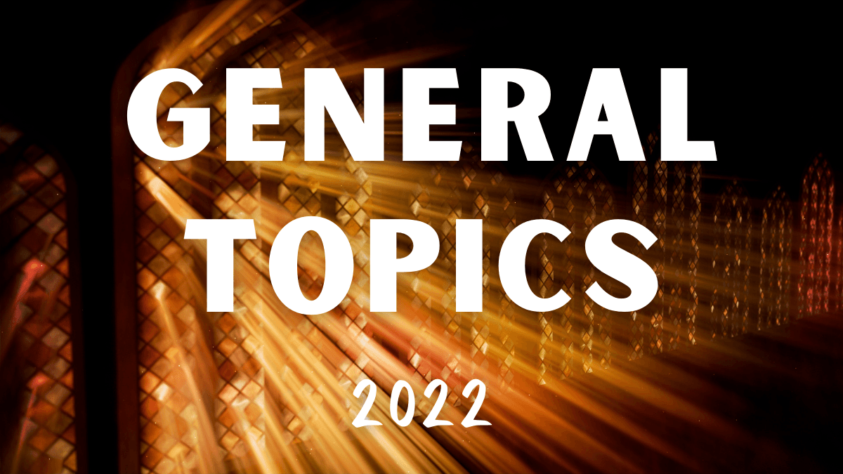 General Topics 2022 - MACC