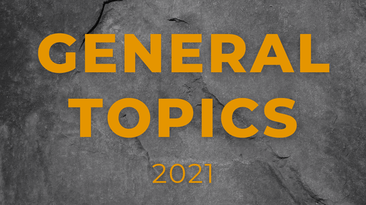 General Topics 2021 - MACC